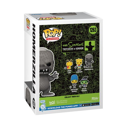 The Simpsons Treehouse of Horror Homerzilla Funko Pop! Vinyl Figure #1 ...